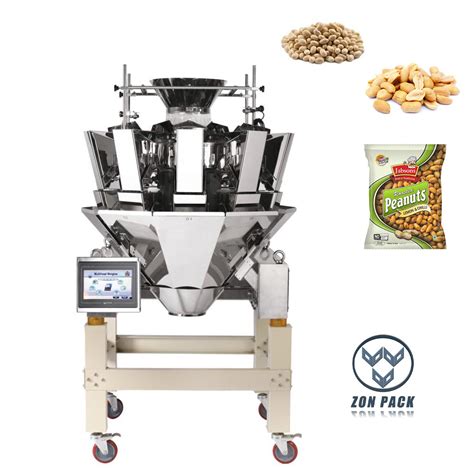 Automatic 10 Head Multihead Combination Weigher Lentil Packing Machine