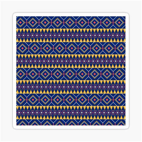 Igorot Pattern Sticker For Sale By Themarsedit Redbubble
