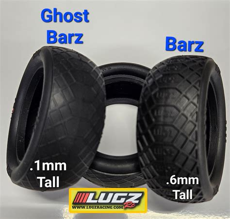 Th Scale Buggy Wd Front Tires GHOST BARZ LUGZ RC