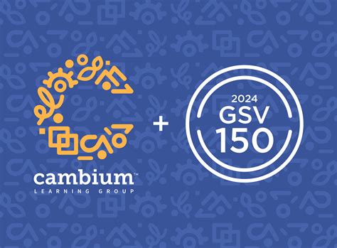 Cambium Learning Group Named To Gsv Edtech 150 For Fourth Consecutive