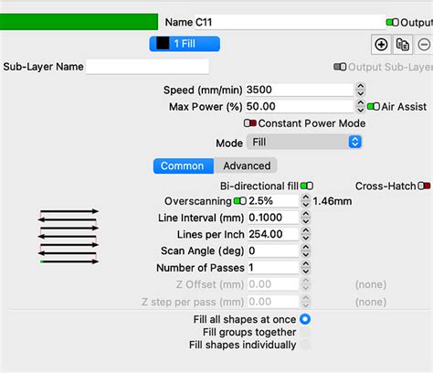 Atomstack A5 Pro Striations On Leatherette Community Laser Talk Lightburn Software Forum