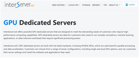 9 Best Gpu Server Hosting Providers 2025 Ai Deep Learning