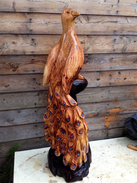 Peacock Wood Carving Bed At Brandon Premo Blog