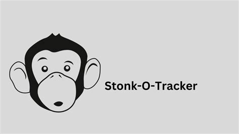 Stonk O Tracker A Manual For Stock Market Tracking Plants Magazine
