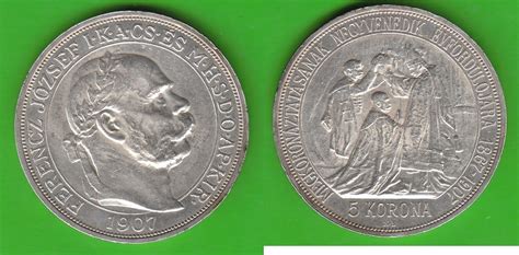 Sterreich Ungarn Korona Franz Joseph I Kr Nungsjubil Um Sehr H Bsch Unc