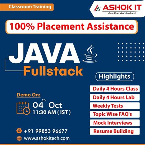 Ashok It On Linkedin Javafullstackdevelopercourse Java