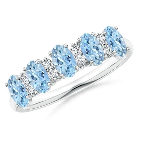Aquamarine Rings For Women Angara