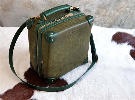 Simple Trunk Pattern Leather Bag Pattern