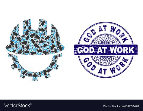 Development Hardhat Recursion Collage Royalty Free Vector