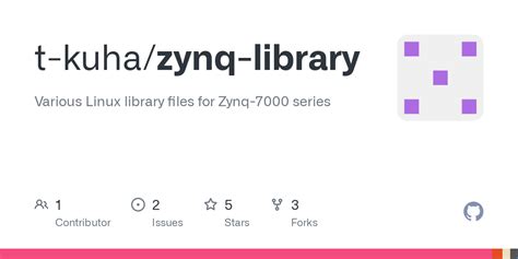 GitHub T Kuha Zynq Library Various Linux Library Files For Zynq Series
