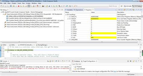 CCS TMS F D CAN Communication C Microcontrollers Forum