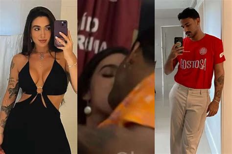 Após negarem affair ex BBBs Giovanna Lima e Lucas Pizane são flagrados