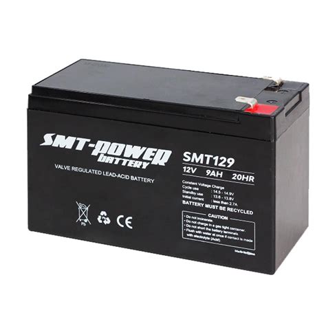 Jual Battery UPS SMT Power 12V 9A Baterai SMT129 9AH 12Volt SMT POWER Shopee Indonesia
