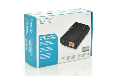 DIGITUS By ASSMANN Shop 1 Port USB 2 0 Multifunction Network Server