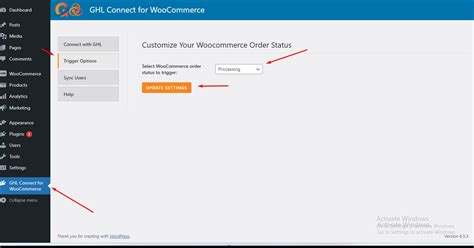 Ghl Connect For Woocommerce Wordpress Plugin