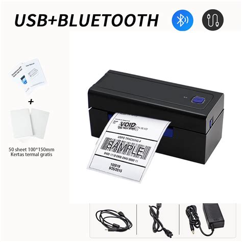Jual Ayin QR 368BT A70pro Printer Barcode Thermal Label Resi
