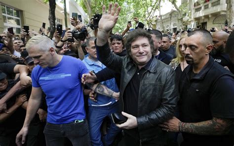 Times Of Israel Outsider Javier Milei Wins Argentinas Presidential
