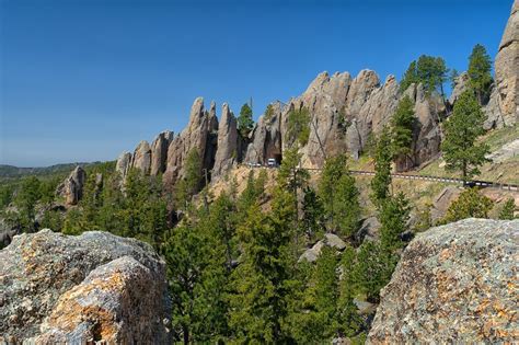 The Needles Eye Continuing Down The Needles Highway From S Flickr