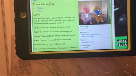 The Backyardigans Song With Lyrics Whodunnit Youtube