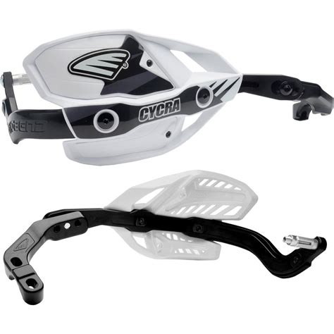 Cycra Probend Ultra Hcm 1 18 White Handguards Cycra