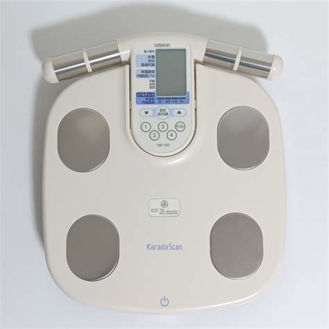 Yahoo オークション 【omron】オムロン 体重体組成計 Karadascan Hbf