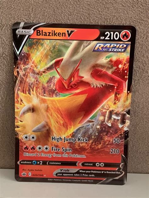 Blaziken V Eng Chilling Reign Pokemon 020198 Kaufen Auf Ricardo