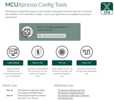 Nxp Mcuxpresso Software And Tools With Clocks Tool Mcu On Eclipse