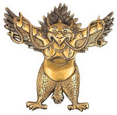 Artvarko Garuda Home Office Wall Door Hanging Garuada Bhagwan Idol