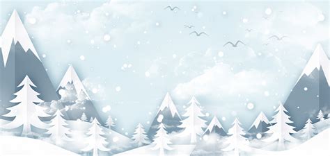 冬雪松背景图片冬雪松背景素材图片千库网