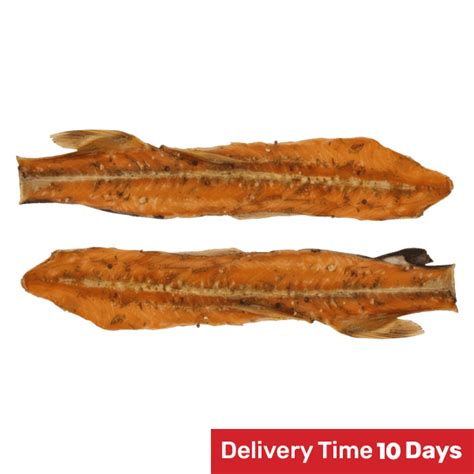 Rusnes Zuvis Hot Smoked Salmons Backbone Kg