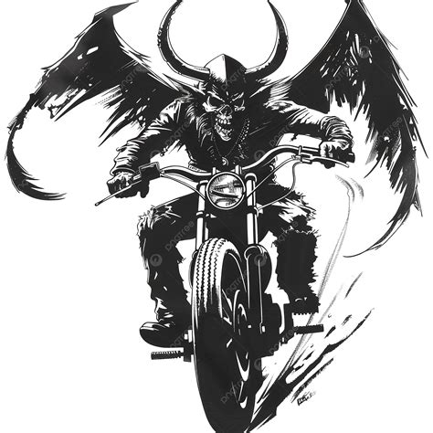 Diable Noir Et Blanc