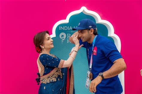 Nita Mukesh Ambani India House Ceremony Paris Olympics 2024 Medal