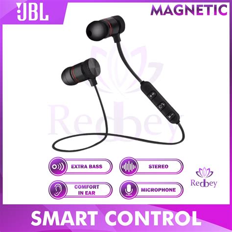 Jual Jbl Headset Bluetooth Magnetic Sport With Mic Shopee Indonesia