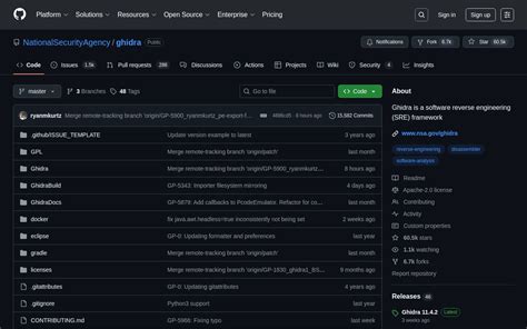 Ghidra A Linter For Rating And 651 Alternatives Analysis Tools