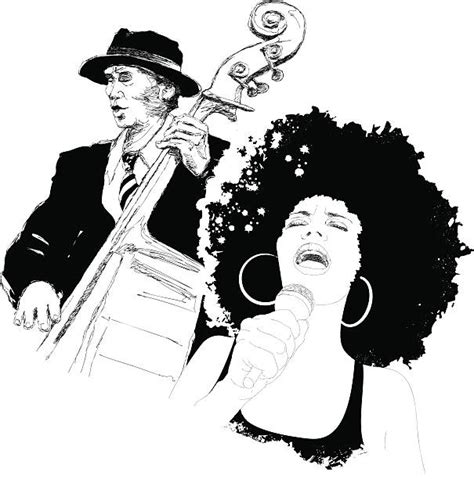 Female Upright Bass Players Pictures Illustrations Royalty Free Vector