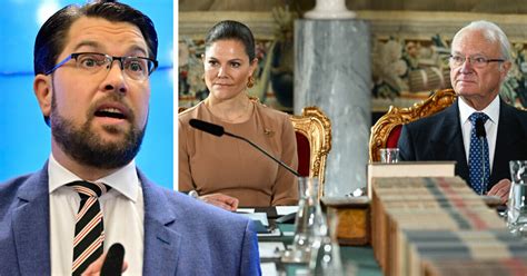 Sverigedemokraten Jimmie Åkesson Portas Från Nobelfesten Hänt