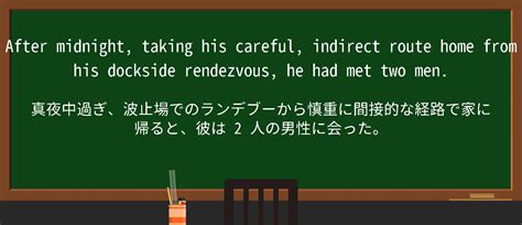 英単語indirect routeを徹底解説意味使い方例文読み方