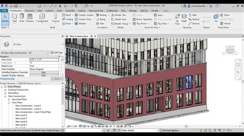Revit Architecture Training Lecture 01 Arabic Youtube