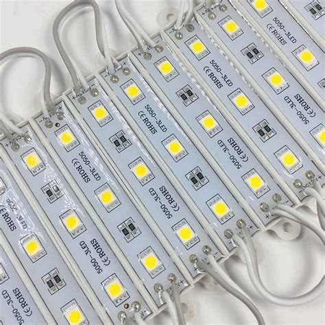 LED STRIP CW LED Module Cool White DC V Waterproof Pcs