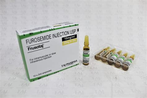 Furosemide Injection Usp 10mgml Manufacturer India Supplier