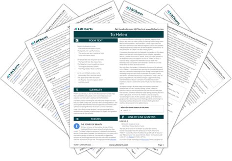 To Helen Poem Summary And Analysis LitCharts
