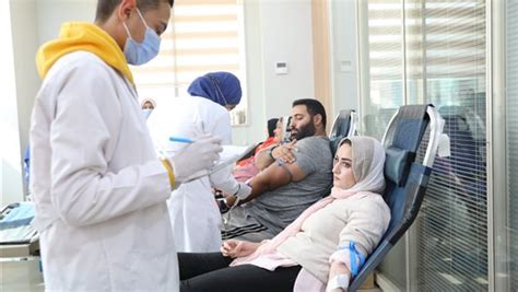 جامعة الجلالة تطلق حملة للتبرع بالدم بالتعاون مع المركز الإقليمى بدار