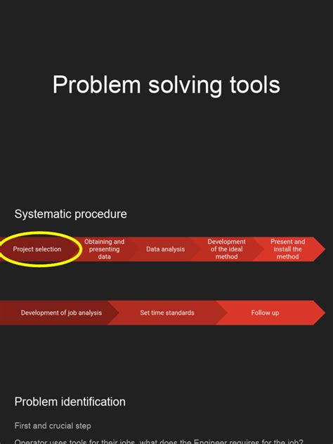 Problem Solving Tools Pdf Computers Technology And Engineering