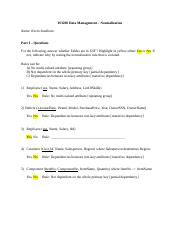 Normalizationassignf Docx Is Data Management Normalization