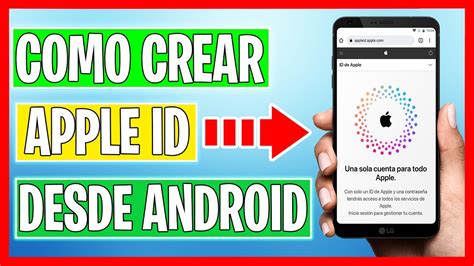 Como Crear Una Cuenta De ICloud Desde Android YouTube