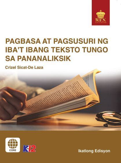 Pagbasa At Pagsusuri Ng Iba T Ibang Teksto Tungo Sa Pananaliksik 2022