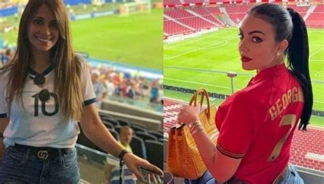 نامزد رونالدو پولدارتر است یا همسر مسی؟