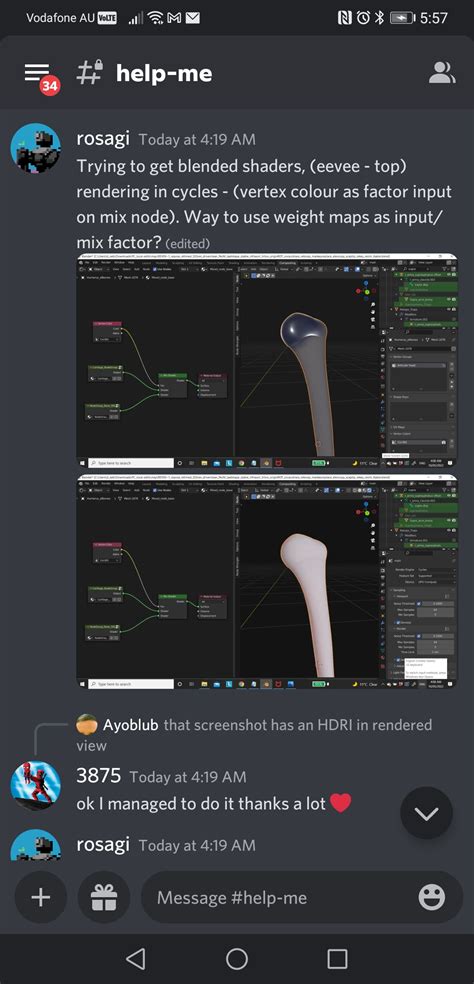 Vertex Colour As Shader Mask Cycles Blender Stack Exchange