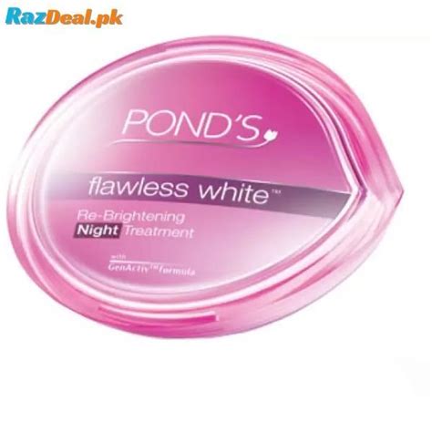 Ponds Flawless White Night Cream 50g In Pakistan Buy