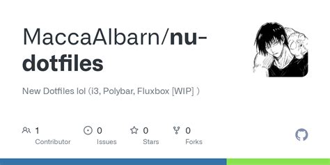 Github Maccaalbarn Nu Dotfiles New Dotfiles Lol I Polybar Fluxbox Wip